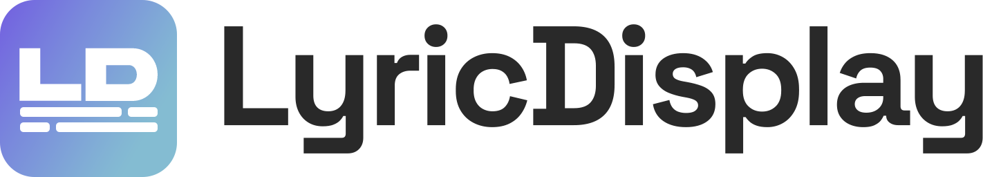 LyricDisplay | Professional Lyric Presentation Software